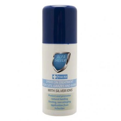 Alfa Silver Wound Treatment Spray 125ml x 1 - Medical Supplies