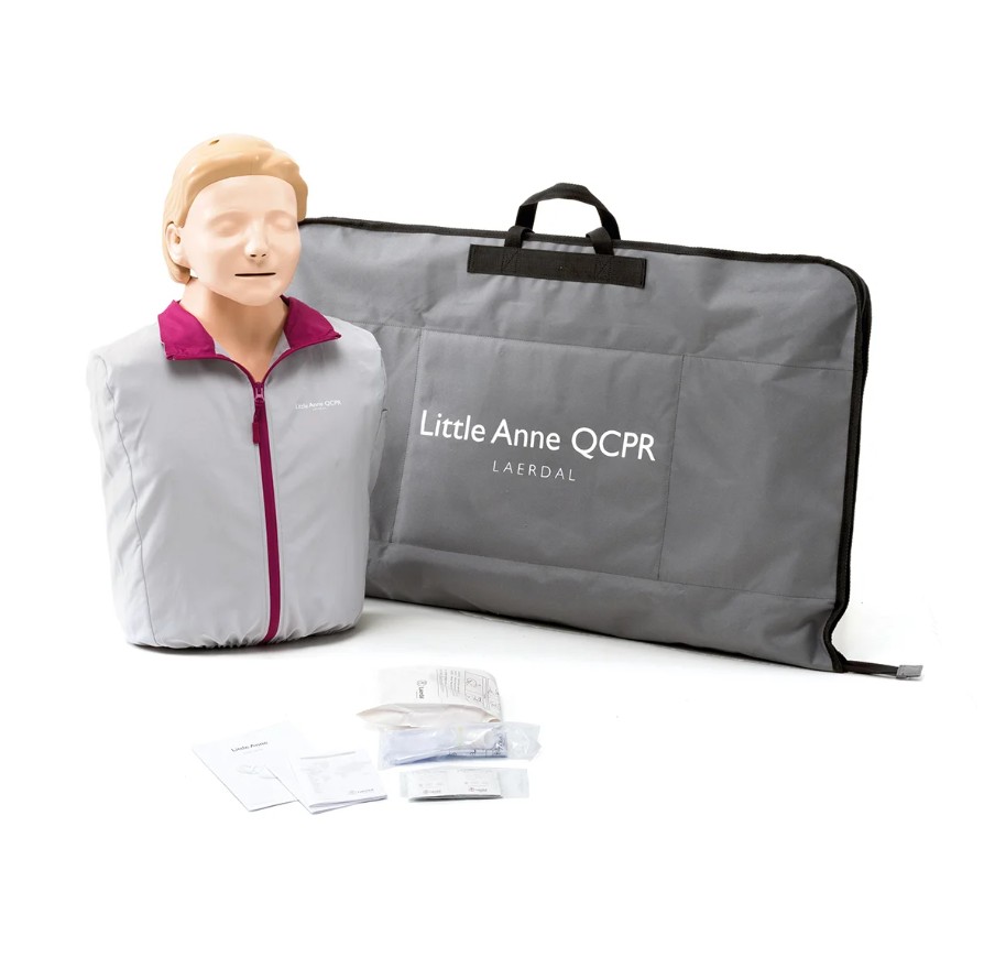 Manikin Training With Softpack QCPR (Little Anne) - Medical Supplies