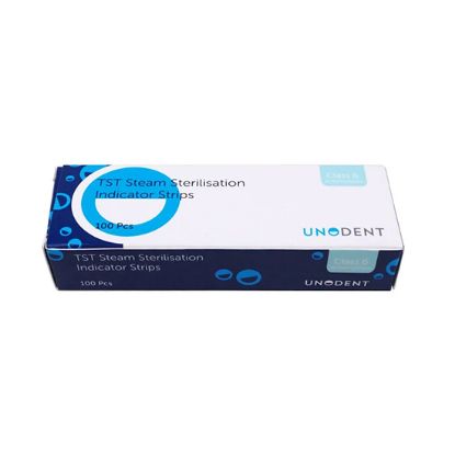 AUTOCLAVE TST INDICATOR STRIP (UNODENT) 134C/3.5 MINS X 100 - Medical ...